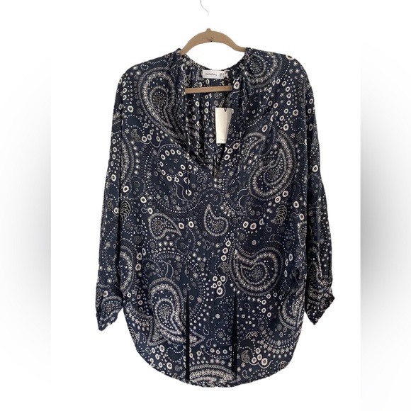Faithfull the Brand | Tops | Faithfull The Brand Alice Paisley Blouse ...